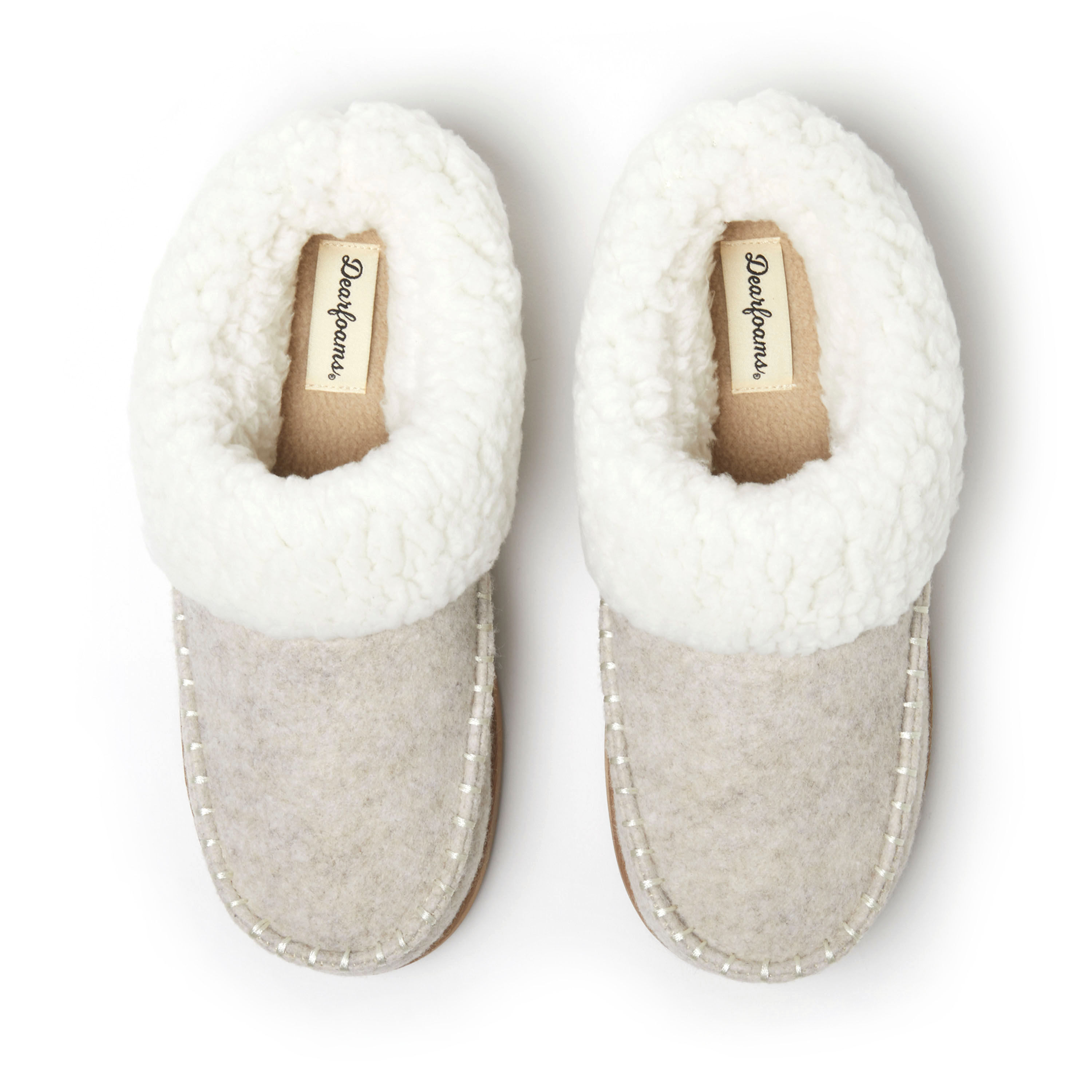 Women's Nyla Felted And Plaid Moc Toe Clog