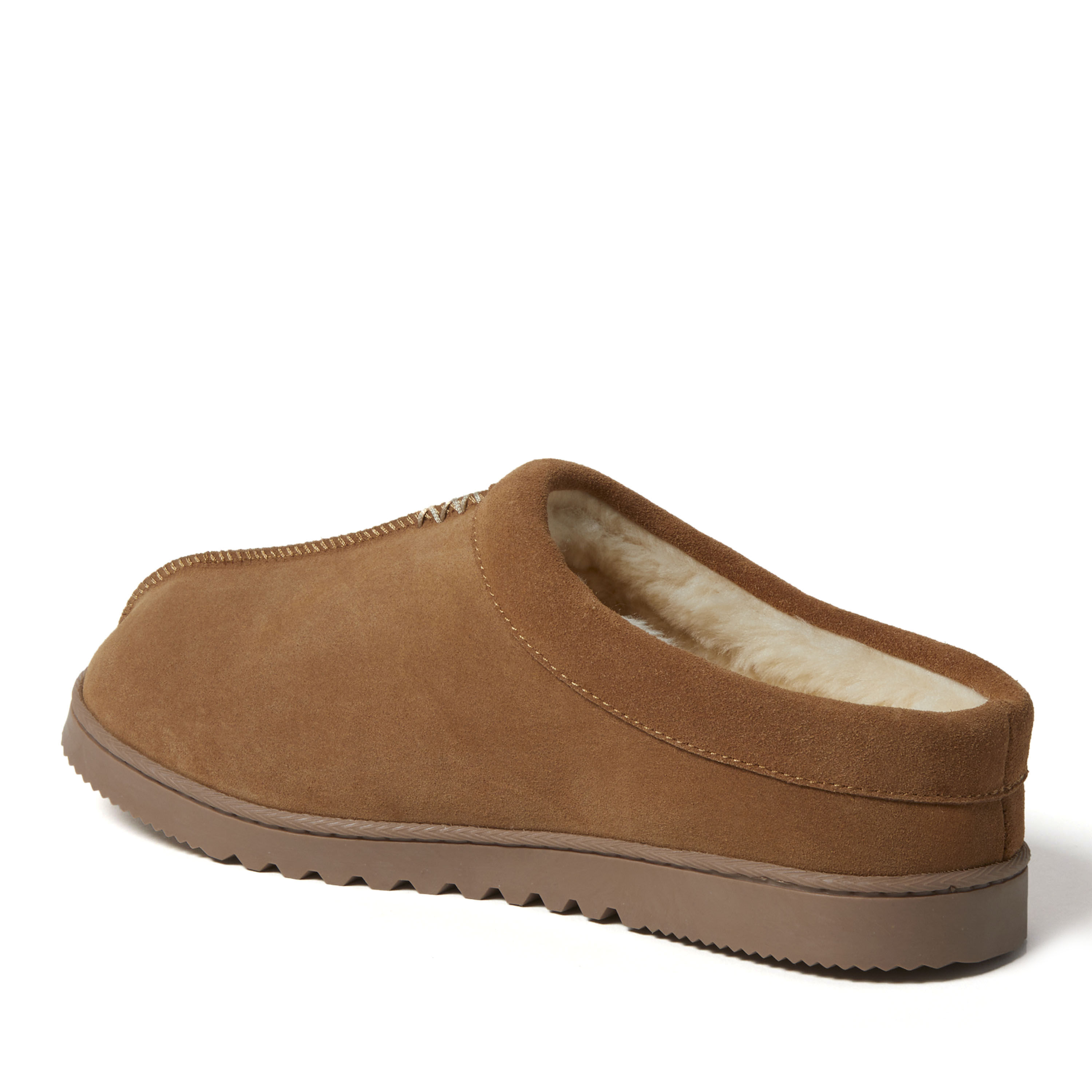 Men's Dean Genuine Suede Clog With Prayer Seam