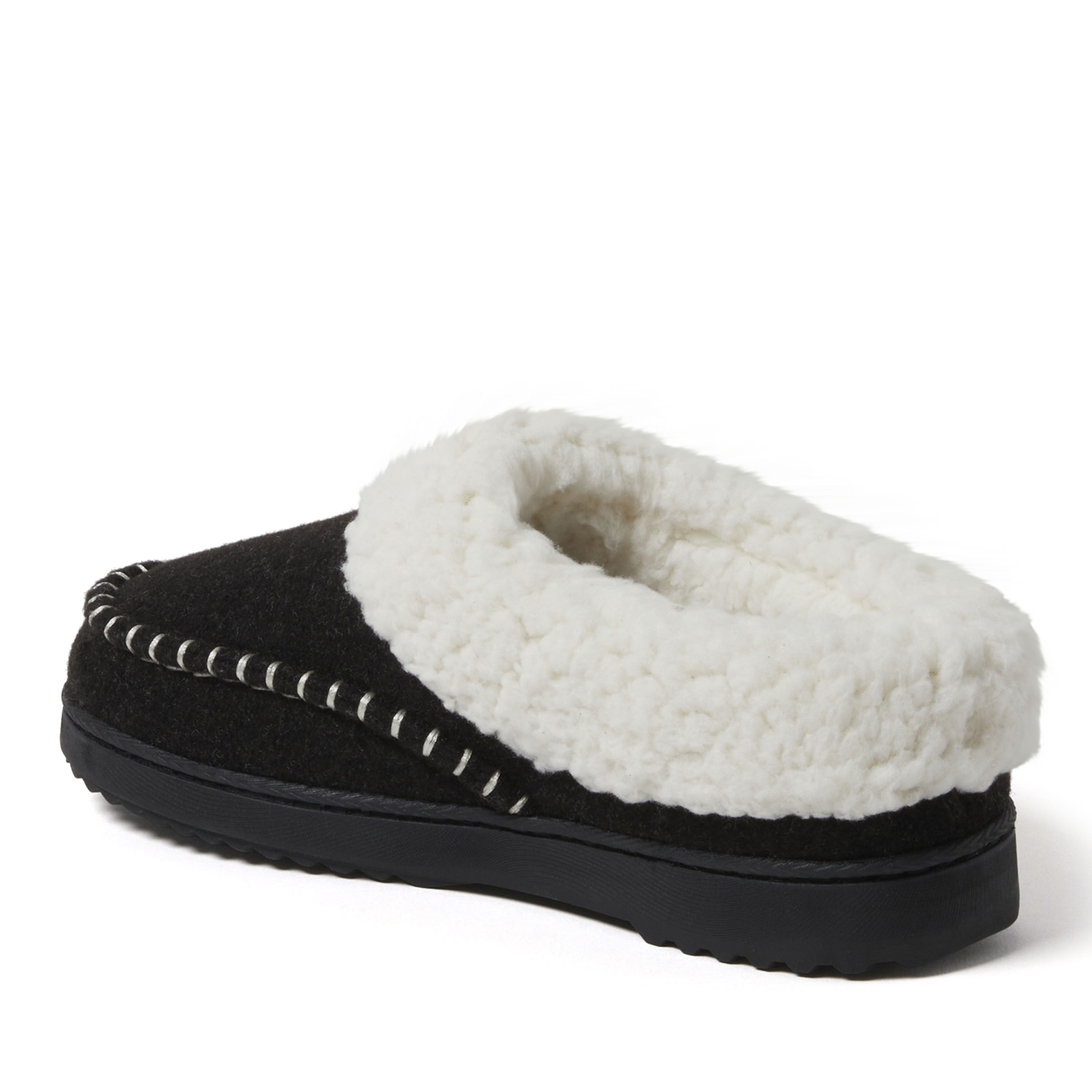 Women's Nyla Felted And Plaid Moc Toe Clog