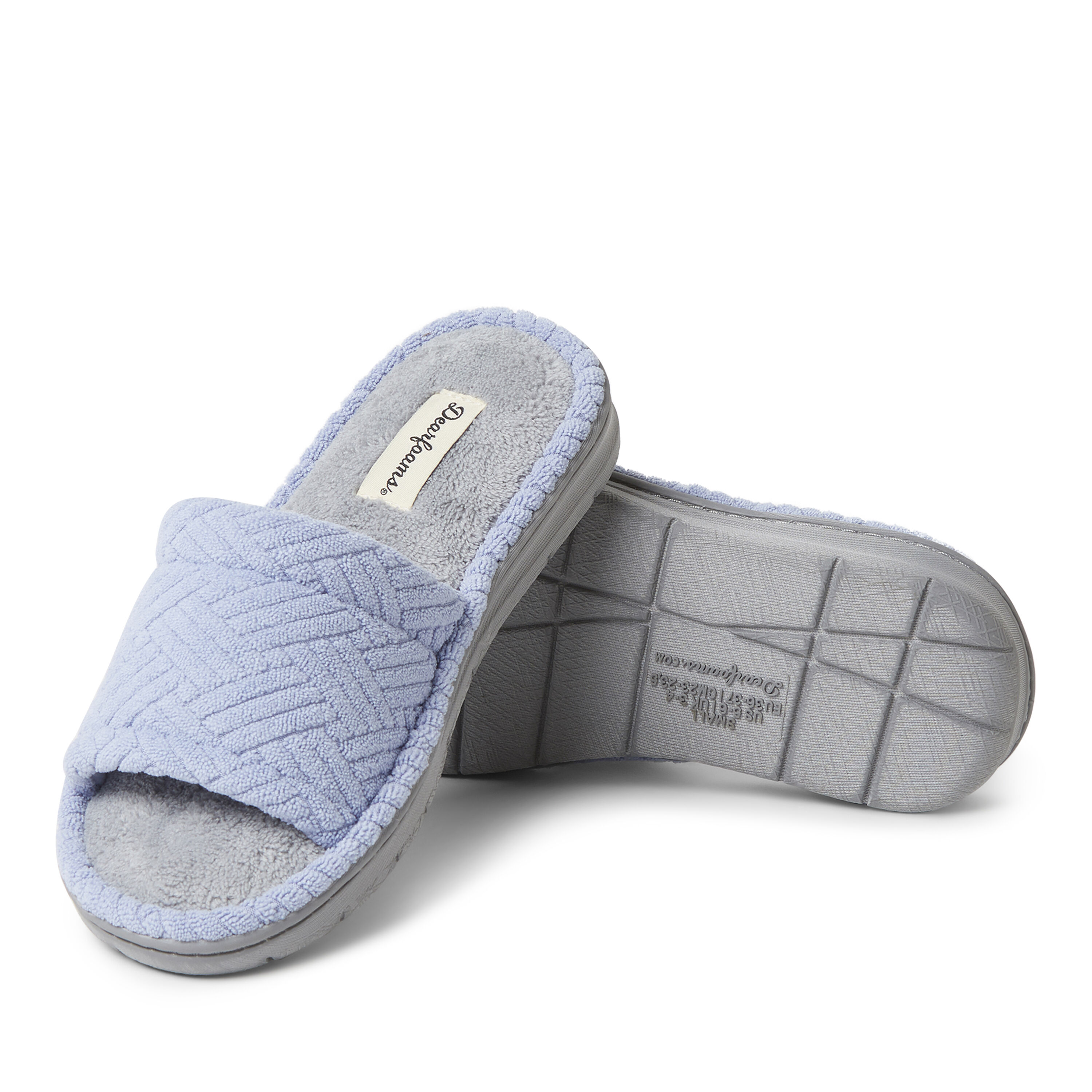 Women's Abby Textured Terry Slide Slipper