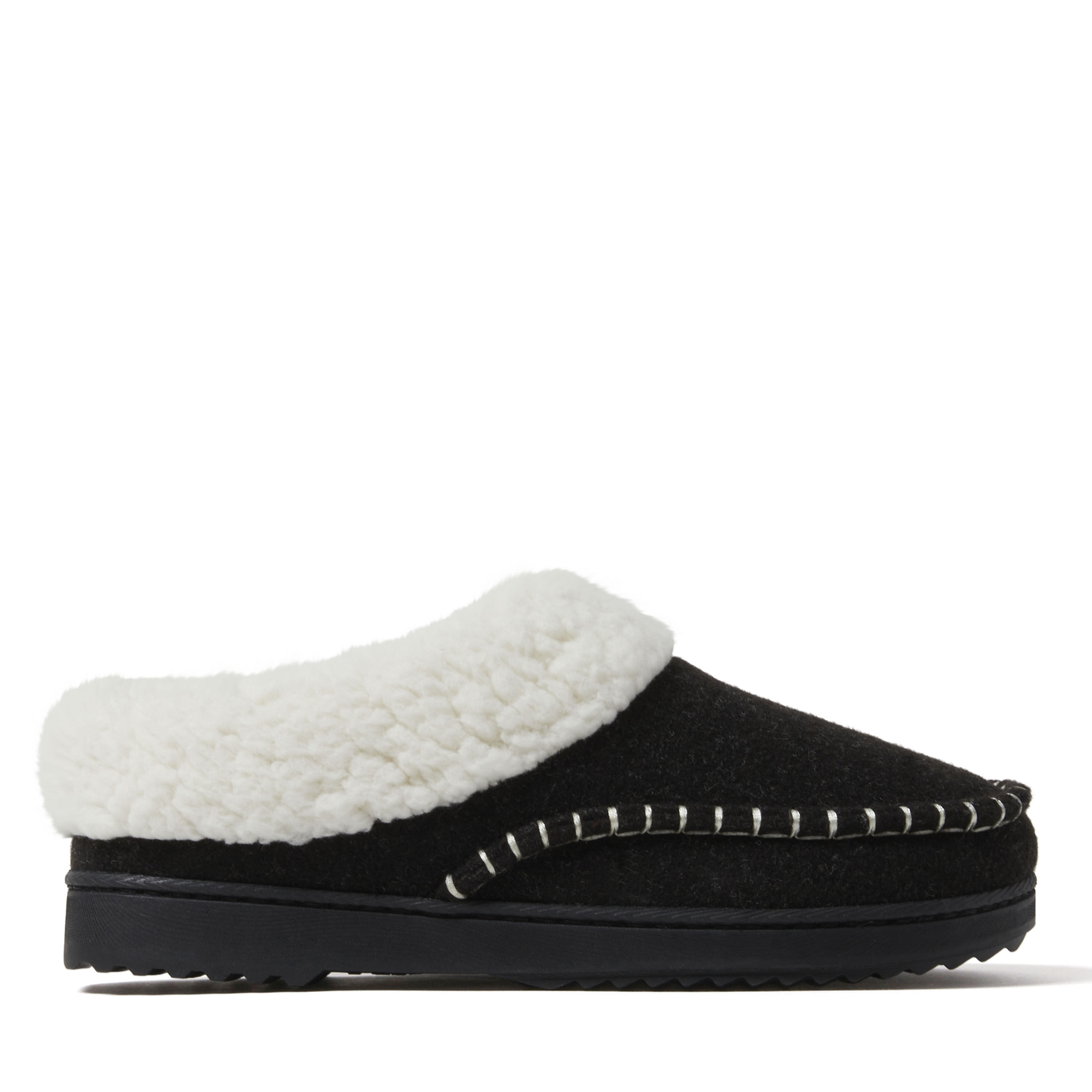 Women's Nyla Felted And Plaid Moc Toe Clog