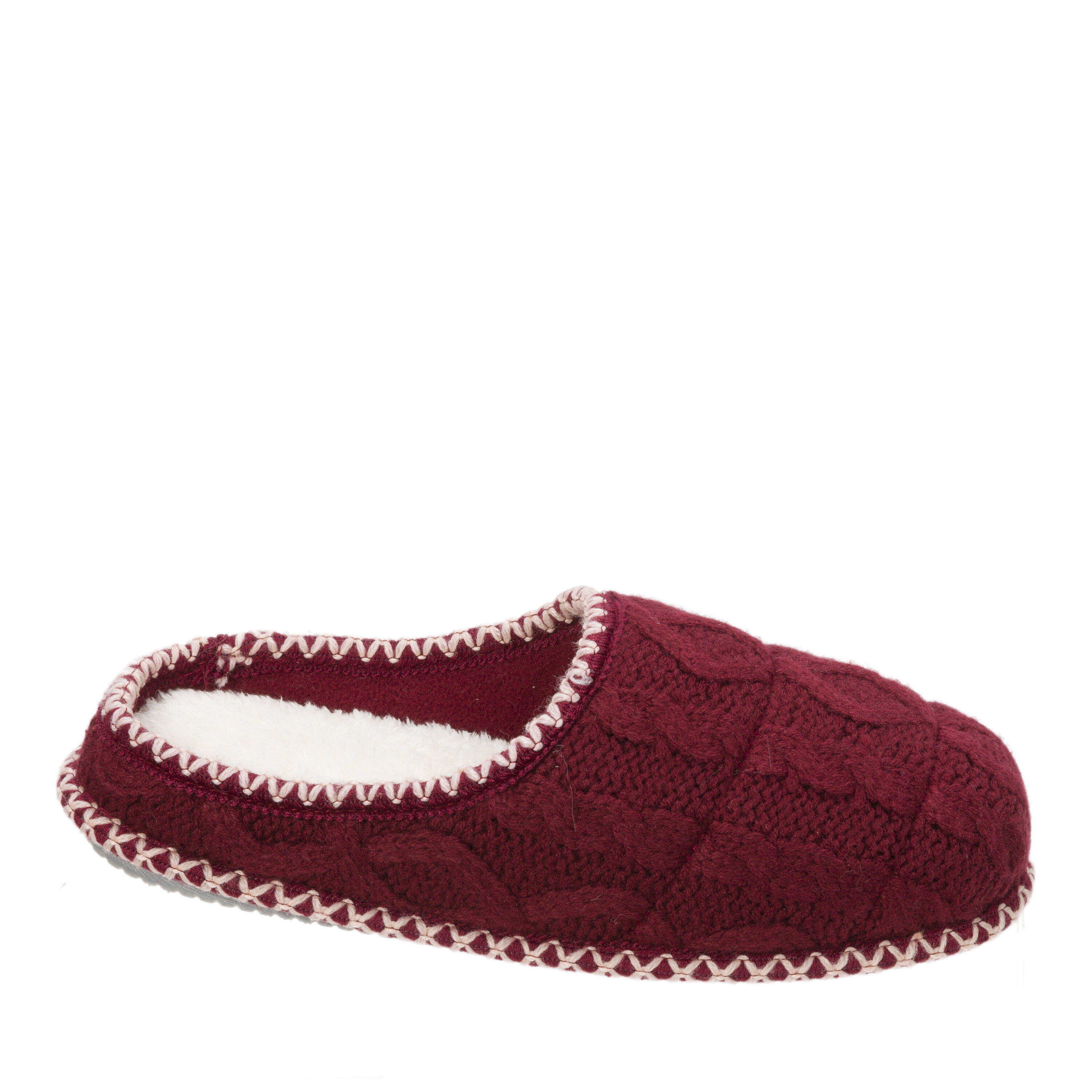 Women's Quilted Cable Knit Clog