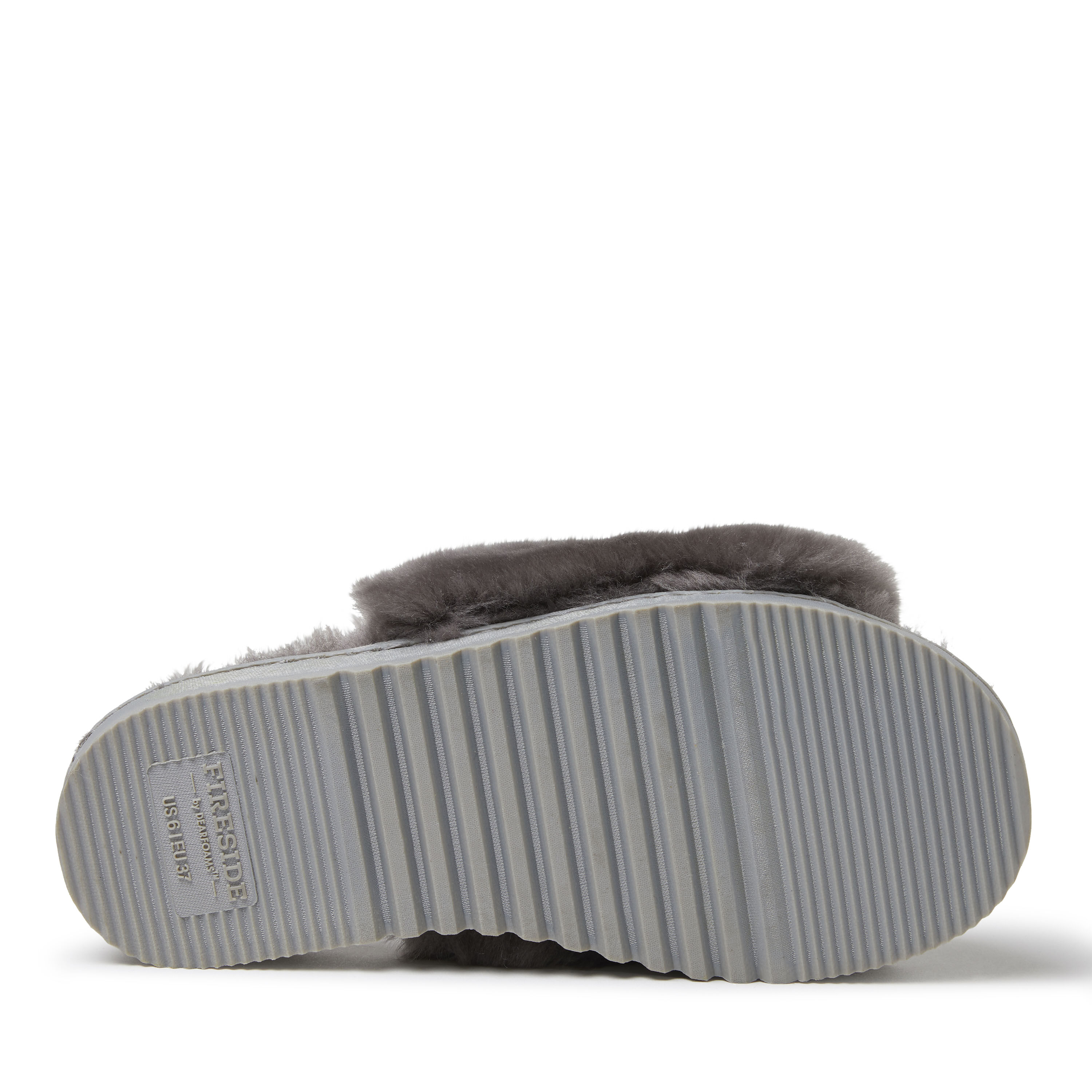 Women's Fireside by Dearfoams Cairns Genuine Shearling Slide Slipper ...