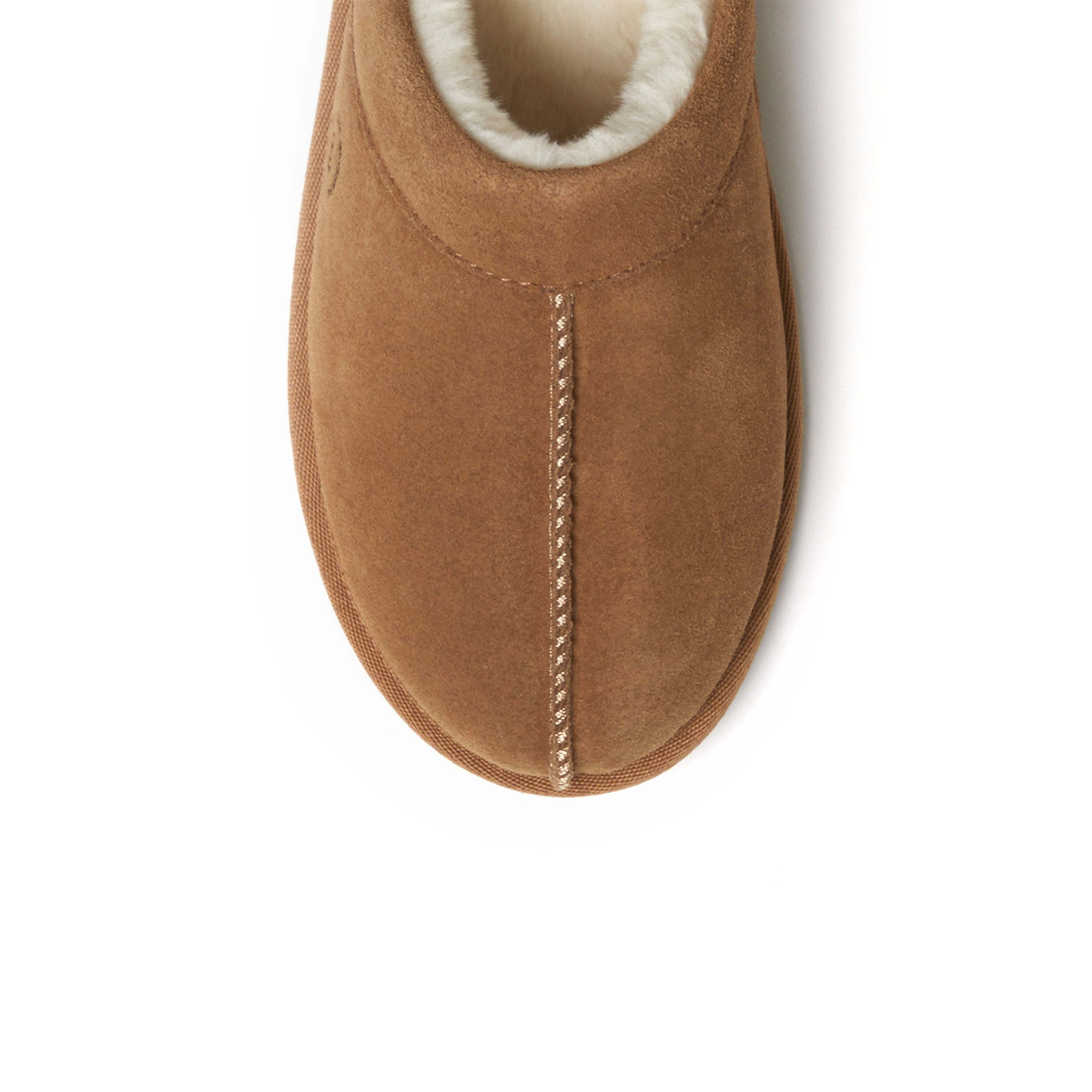 Men's Kirk Genuine Suede Scuff With Prayer Seam